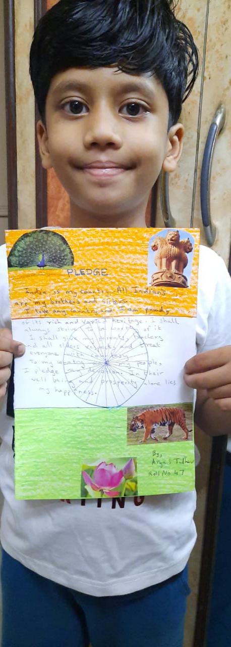 MAKING OF NATIONAL SYMBOLS -PRIMARY SECTION. – St. Joseph High School